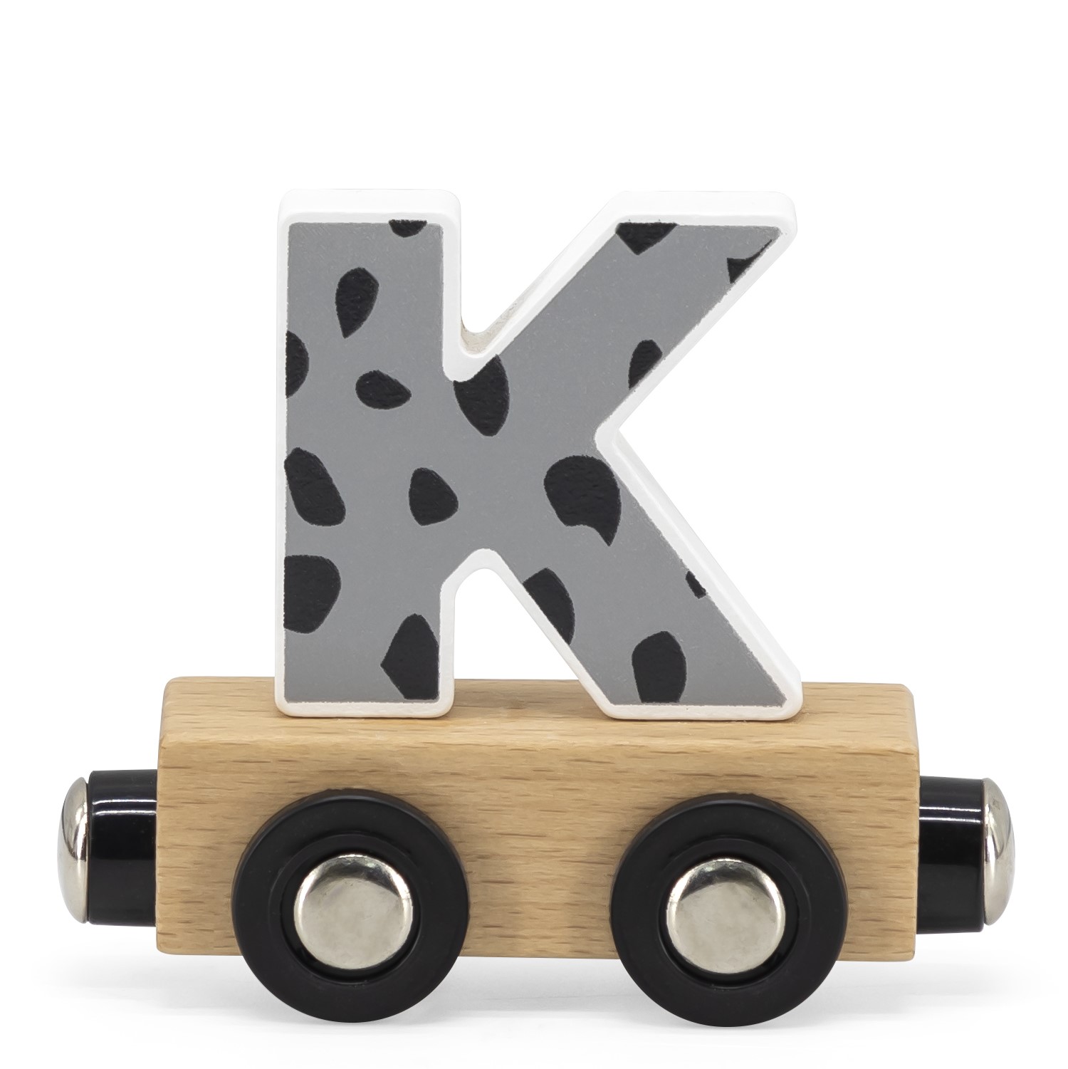 Tryco Letter Train Colors Letter "K" - Wooden educational toy