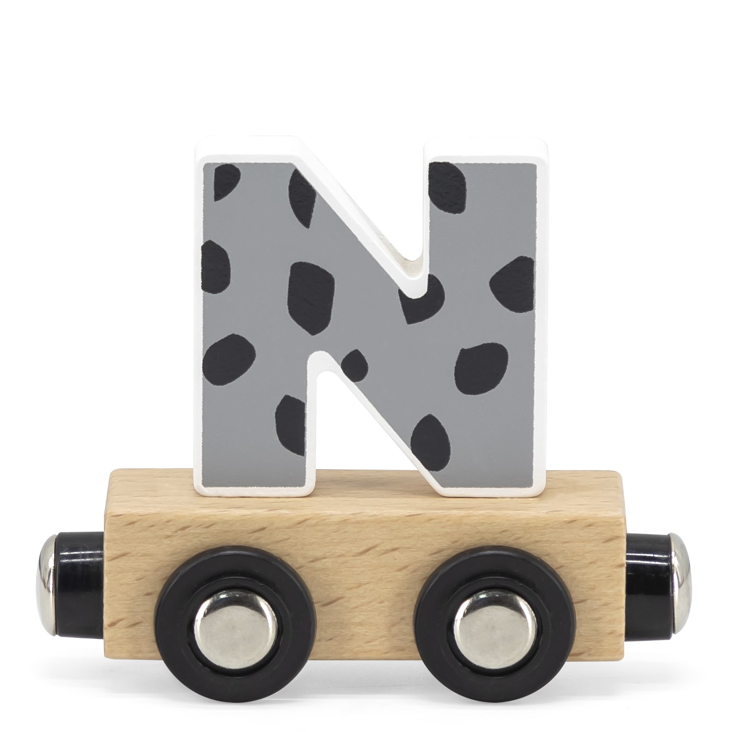 Tryco Letter Train Colors Letter "N" - Wooden educational toy